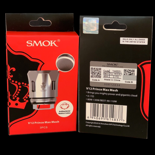 smok-v12-prince-max-mesh | World's Finest Bridgeport
